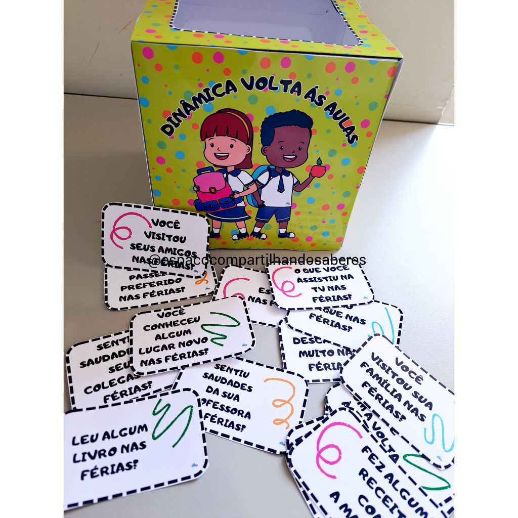 Dinâmica Volta às Aulas – Compartilhando saberes