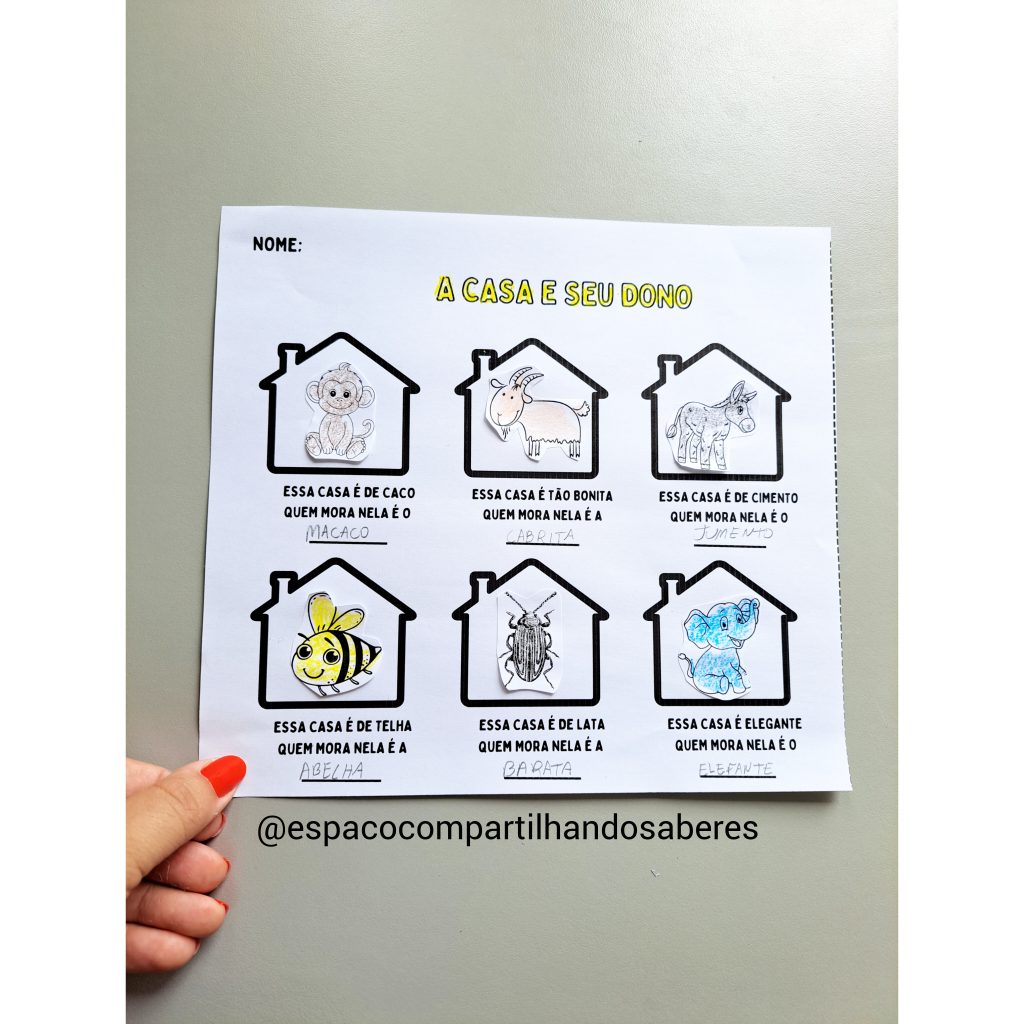 Kit “A casa e seu dono” – Compartilhando saberes