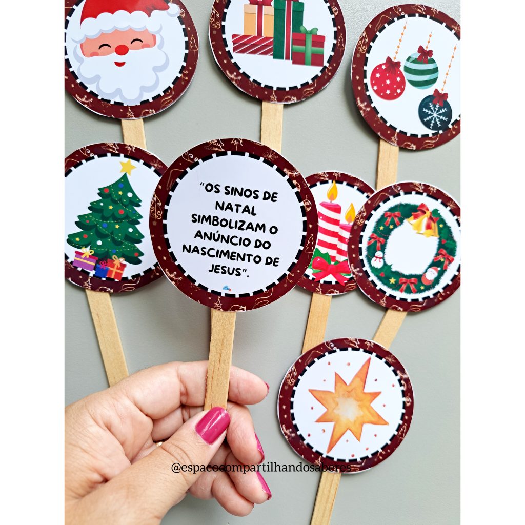 Palitoches Símbolos de Natal – Compartilhando saberes
