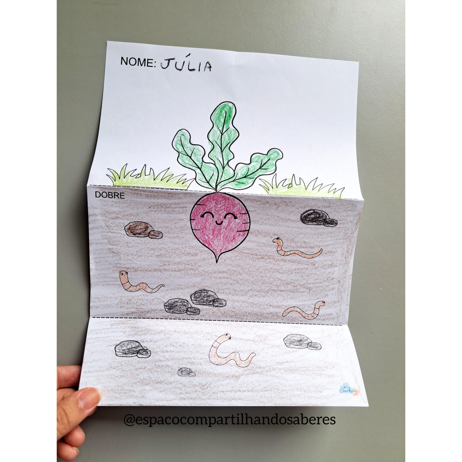 Kit “O Grande Rabanete” – Compartilhando saberes